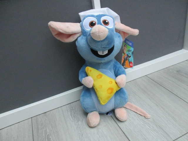 DISNEY PIXAR RATATOUILLE Remy Cheese 13" Plush Soft Toy Teddy New with ...