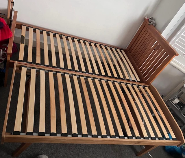 SOLID SINGLE TRUNDLE bed £104.70 - PicClick UK