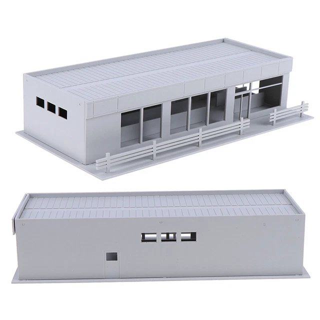 CONVENIENCE STORE MODELS Railway Layout Model Train Engine House HO ...