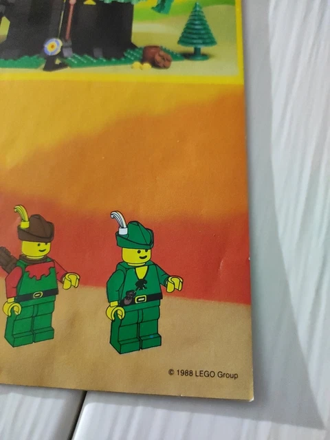 LEGO 6054 BAUANLEITUNG RITTER LEGOLAND ONLY INSTRUCTION Anleitung ...