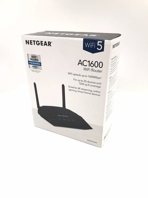 NETGEAR AC1600 DUAL-BAND Smart Wi-Fi Router, Modem-NEW (Opened Box) $24 ...