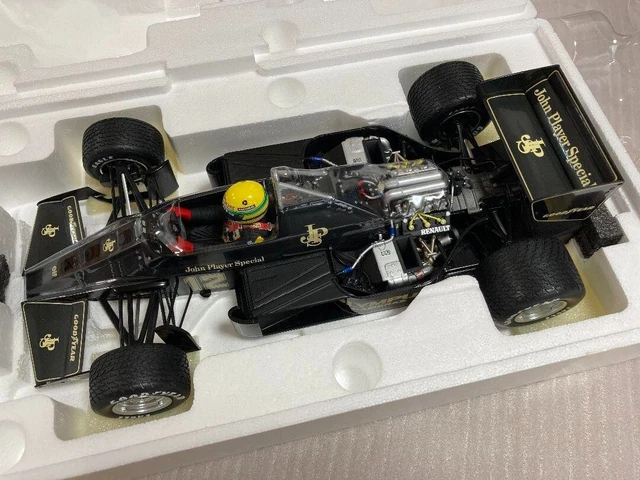 MINICHAMPS 1/12 LOTUS Renault 97T Ayrton Senna 1st GP Victory GP ...