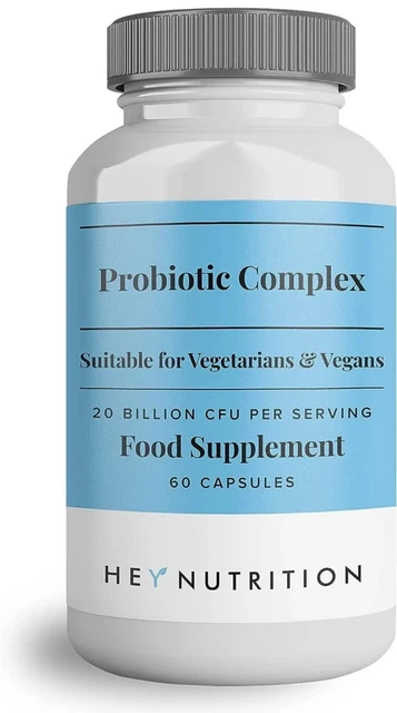 PROBIOTIC COMPLEX SUPPLEMENT - 20 Billion CFU - Suitable for Veget £29. ...