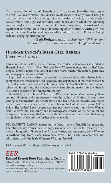 DR LAING HANNAH Lynch's Irish Girl Rebels (Relié) EUR 117,13 - PicClick FR
