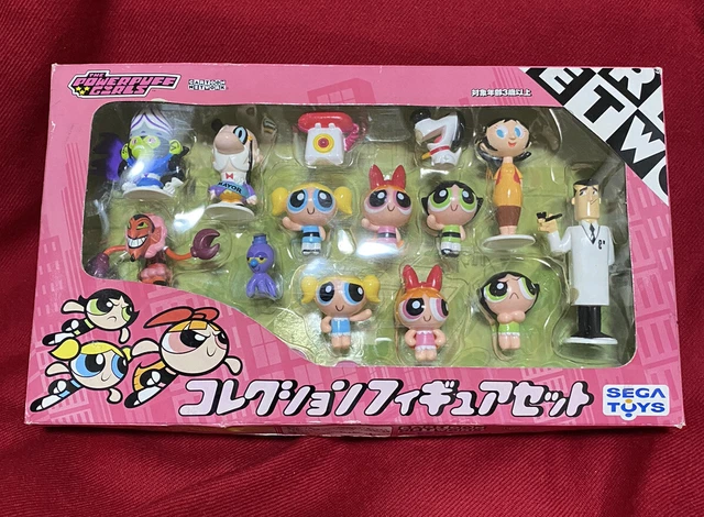 RARE FIGURINE POWERPUFF Girls Collection Cartoon Network SEGA TOYS ...