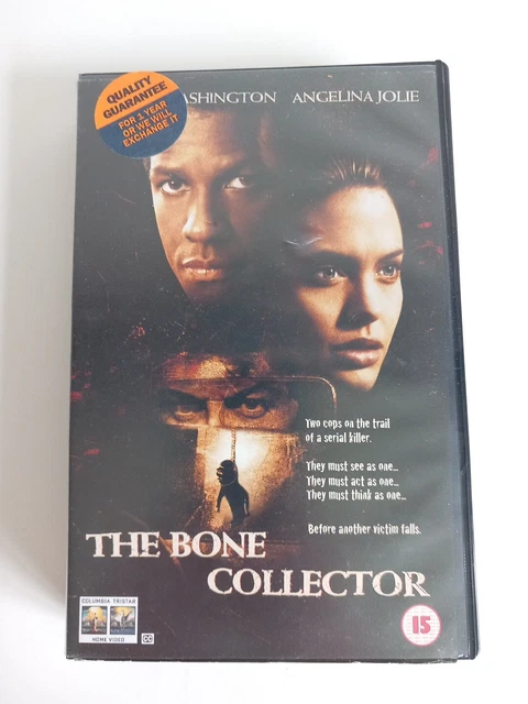 THE BONE COLLECTOR Denzel Washington VHS Video Cassette Tape £5.86 ...