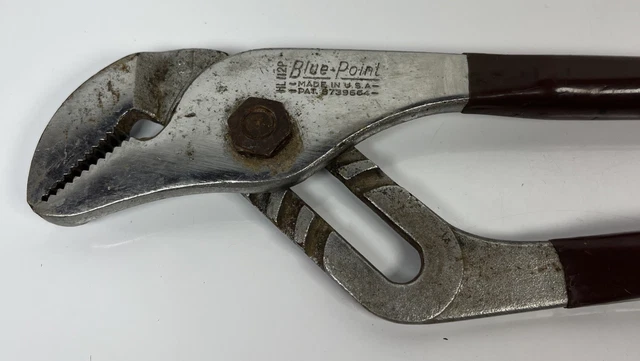 BLUE-POINT HL112P LONG Slip Joint Tongue & Groove 12" Pliers $17.15 ...