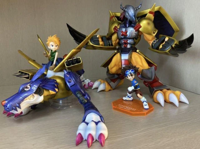 GEM DIGIMON ADVENTURE WarGreymon & Taichi Metal Garurumon & Yamato ...