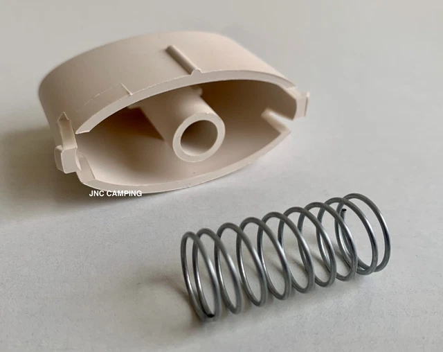 DOMETIC MIDI HEKI Rooflight Push Button In Cream Caravan Motorhome ...