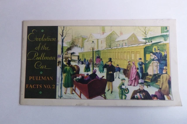 EVOLUTION OF THE Pullman Car: Pullman Facts No. 2 £11.47 - PicClick UK