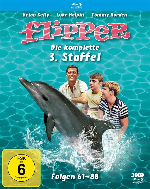 FLIPPER - DIE komplette 3. Staffel (Blu-ray) Kelly, Brian, Halpin, Luke ...