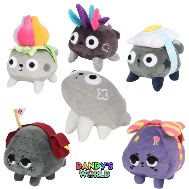 DANDY'S WORLD PLUSH Stuffed Toy Game Startime Pebble Dancifer Coal UK £ ...