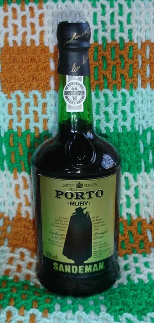 ANCIENNE BOUTEILLE ET Boîte Porto Ruby, Maison Sandeman, 75cl, 19,5 ...