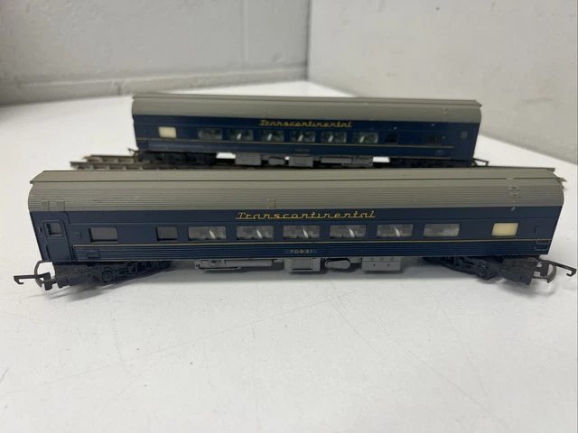 VINTAGE TRI ANG Carriage Lot Transcontinental Model Train Trains ...