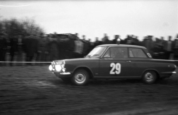 FORD CORTINA MK1 RAC Rally 1965 Old Motor Racing Photo 12 EUR 7,37 ...