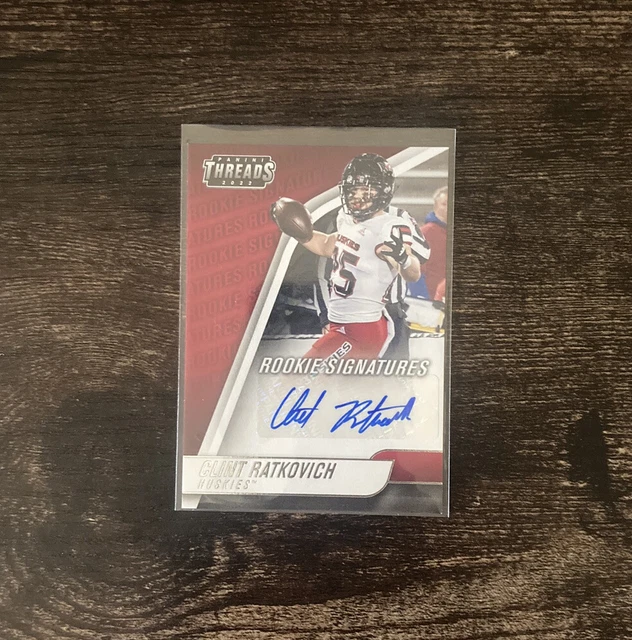 2022 PANINI CHRONICLES CLINT RATKOVICH Autographe #TH-CRA | Atlanta ...