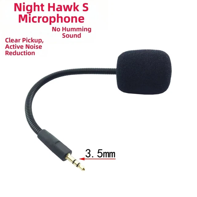 CLEAR AUDIO MIKROFON für Nighthawk S Gaming Headset einfache ...