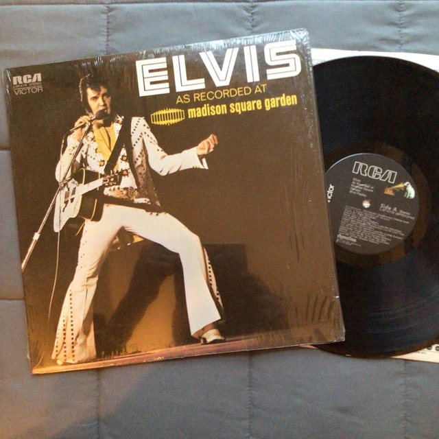 ELVIS PRESLEY MADISON SQUARE GARDEN LSP-4776 (USA 1976 REISSUE) $19.50 ...