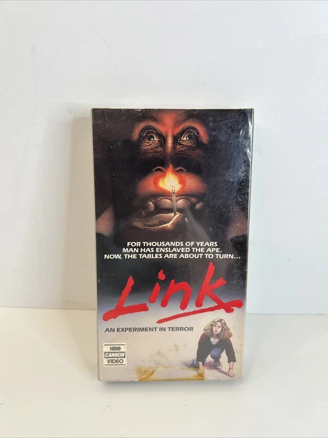 *RARE* LINK (VHS, HBO Cannon 1986) Elisabeth Shue, Horror Terror - OOP ...