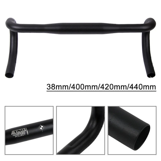 25.4/31.8*380/400/420MM CURVED HANDLEBAR Ultra-light Road Bike Racing ...