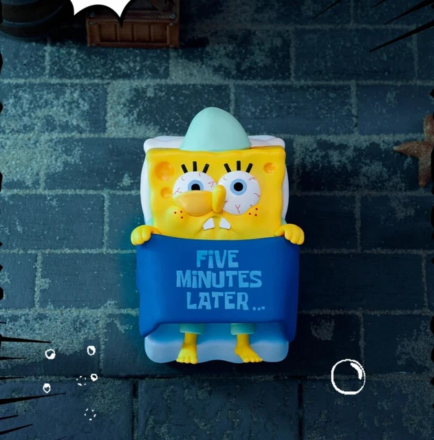 FIVE MINUTES LATER - POP MART SpongeBob Life Transitions Series Figure ...