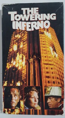 THE TOWERING INFERNO VHS Tape Steve McQueen Paul Newman Movie Ships ...
