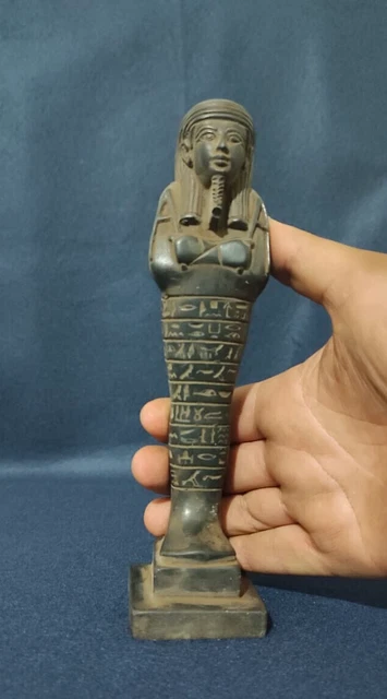 RARE ANCIENT EGYPTIAN Antiquities Egyptian Ushabti shabti with ...
