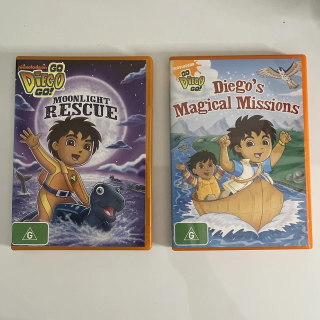 GO DIEGO GO! - Moonlight Rescue + Diego's Magical Missions (DVD, 2013 ...