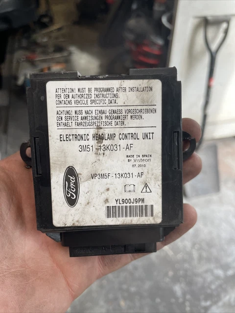 FORD FOCUS MK2 xenon headlight levelling system module 3M51-13K031-AF £ ...