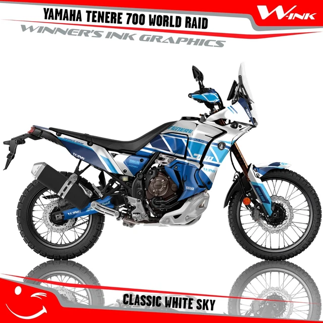 YAMAHA TENERE 700 World Raid 2022-2024 Full Custom Graphics Classic ...