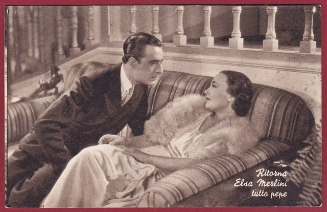 ELSA MERLINI 03 TRIESTE ATTRICE ACTRESS CINEMA MOVIE STAR Cartolina NON ...
