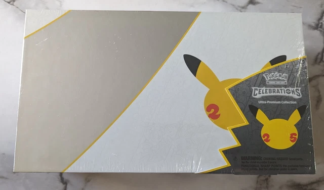 POKEMON CELEBRATIONS ULTRA Premium Collection Box 25th Anniversary UPC ...