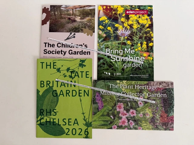 RHS CHELSEA FLOWER Show 2026 Project Giving Back Bundle £31.90 ...