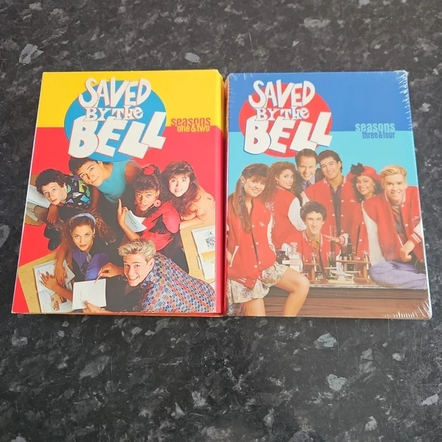 SAVED BY THE Bell Season 1&2 3&4 1-4 BN DVD 2003-2004 £25.00 - PicClick UK