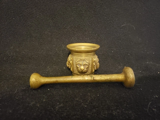 MORTIER ET PILON, Bronze Massif, Année 60-70 EUR 35,00 - PicClick FR
