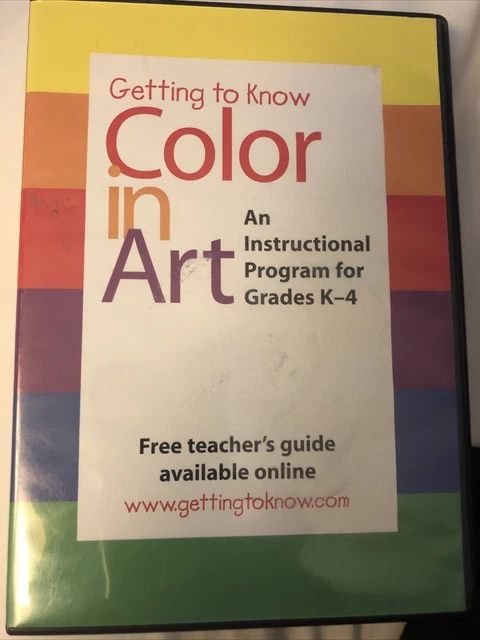 GETTING TO KNOW Color in Art, Shape & Form, Line in Art Grades K-4 3 ...