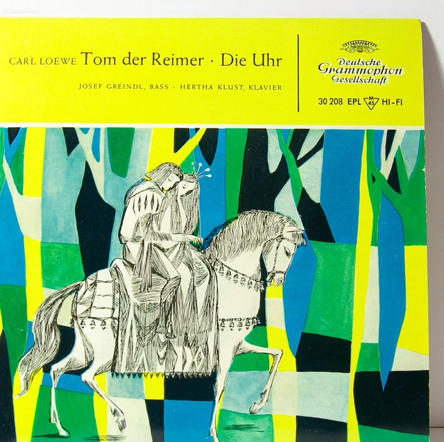 LOEWE TOM DER Reimer Die Uhr Greindel Klust Dgg 7" Singles (G141) EUR 9 ...