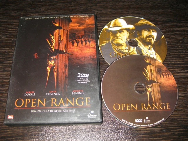 OPEN RANGE DVD Robert Duvall Kevin Costner Annette Bening EUR 14,25 ...