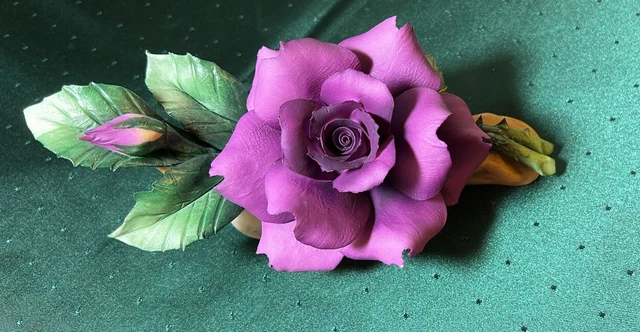 HANDARBEIT CAPODIMONTE CARLO Savastano Porcellane Porzellan Rosen ...