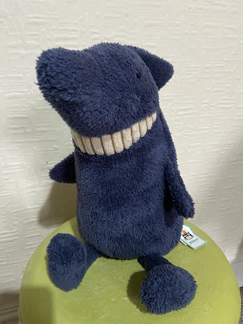 RETIRED JELLYCAT SHARK I Am Toothy Shark With Original Tags size large ...