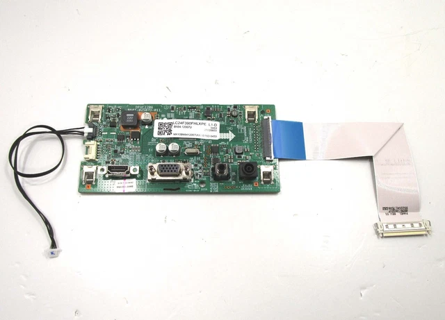 SAMSUNG CF396 LC24F396FHNXZA Gaming Monitor Main board & Video Cable ...