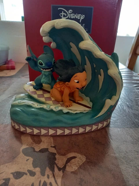 FIGURINE DISNEY TRADITIONS Lilo et Stitch Vague EUR 53,00 - PicClick FR