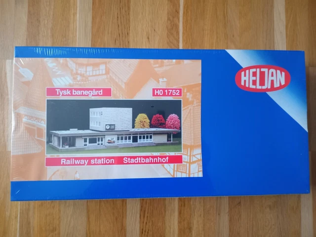 HELJAN (ÄHNL. FALLER ) H0 1752 Bausatz Bahnhof Böblingen OVP noch in Folie EUR 34,50 - PicClick DE