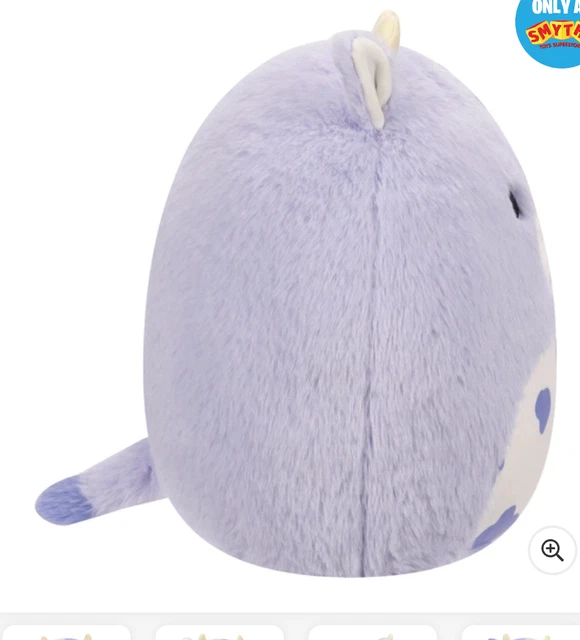ORIGINAL SQUISHMALLOWS 50CM Fuzz-A-Mallow Bubba the Purple Cow - Cuddly ...