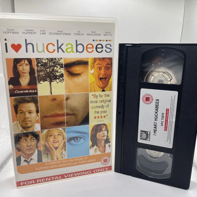 I HEART HUCKABEES-VHS Video**Very Rare** Big Box, Ex Rental, Retro EUR ...