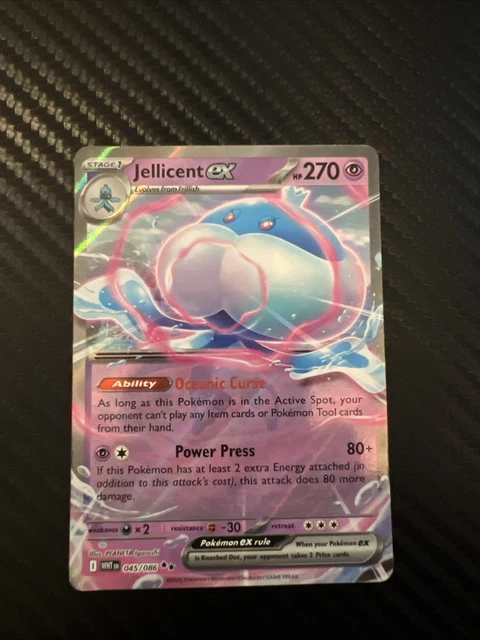 JELLICENT EX 045/086 Sv: White Flare Holo £2.67 - PicClick UK