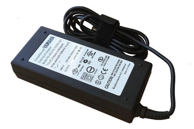 AC ADAPTER FOR Yamaha PSR-SX600, PSR-SX700 and PSR-SX900 Arranger ...