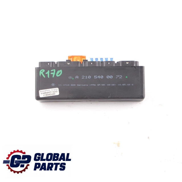 FUSE BOX MERCEDES W210 R170 Multifunctional Relay Fuse Unit Module ...