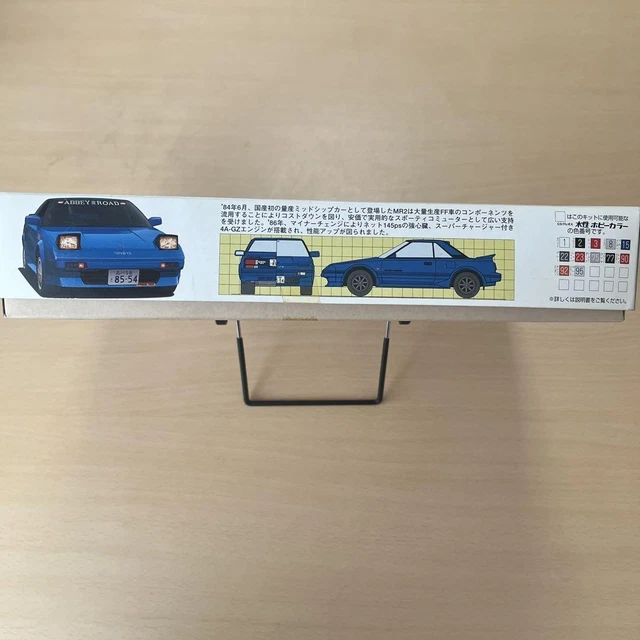 FUJIMI TOYOTA MR2 AW11 Hard Roof Model Kit 124 Scale Used $148.79 ...