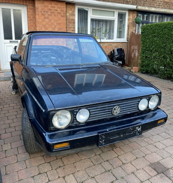 VW GOLF MK1 Convertible Door Wings Bumpers 1.8 1990 Rolling Shell v5 £ ...